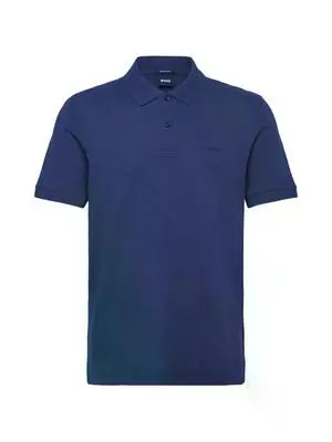 BOSS Pallas Cotton-piqué Polo Shirt - Blue