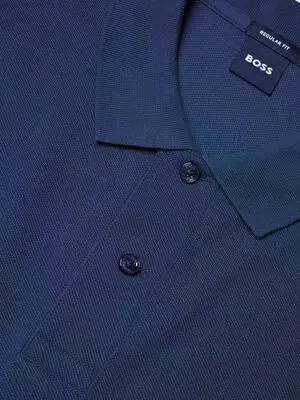 BOSS Pallas Cotton-piqué Polo Shirt - Blue