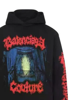 Balenciaga Graphic-print Hoodie