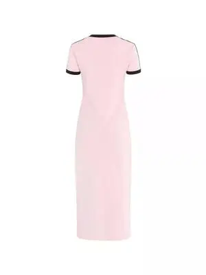 Adidas Three-stripe Midi Dress - Pink