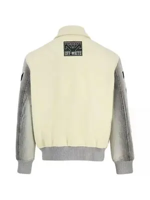 Off-White Buttoned Shirt Jacket