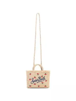 MC2 SAINT BARTH Embroidered Tote Bag - Neutrals