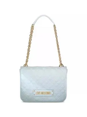 Moschino Quilted Shoulder Bag - Blue