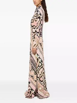 Emilio Pucci Soleil-print Chemisier Dress