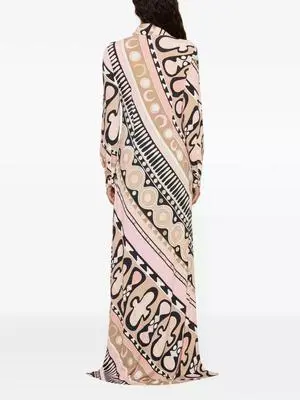 Emilio Pucci Soleil-print Chemisier Dress