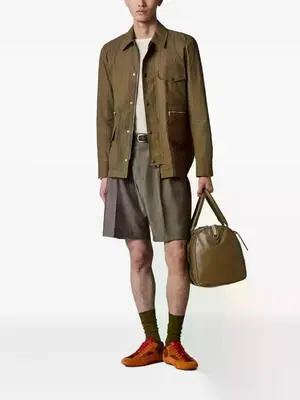 Paul Smith Zip-fastening Leather Holdall