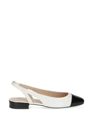 PETER KAISER Two-tone Slingback Leather Pumps