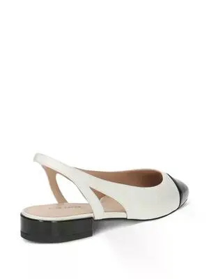 PETER KAISER Two-tone Slingback Leather Pumps
