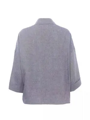 Eleventy Buttoned Shirt - Blue