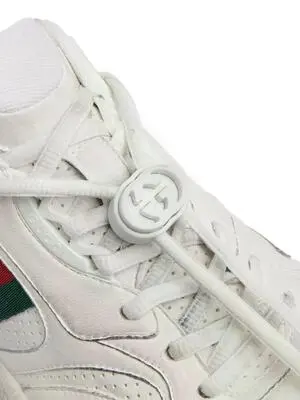 Gucci Stripe Detail Sneakers - Neutrals