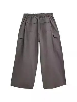 Y3 Cotton Twill Cargo Trousers