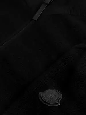 Moncler Zip-up Knitted Sweater