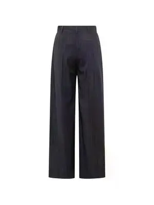 LE SULLY STUDIO Pinstripe Straight Trousers
