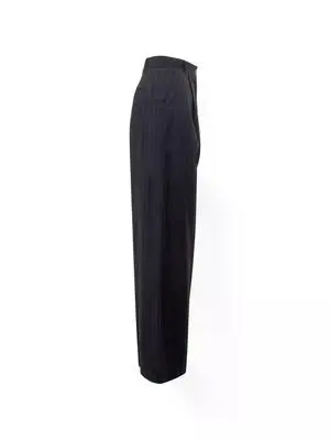 LE SULLY STUDIO Pinstripe Straight Trousers