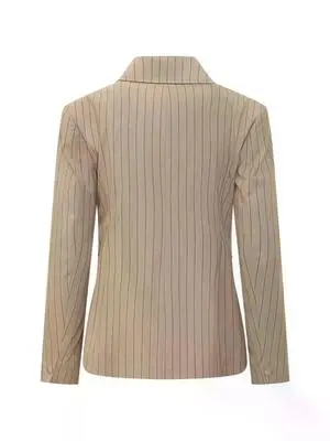 LE SULLY STUDIO Pinstripe Double-breasted Jacket