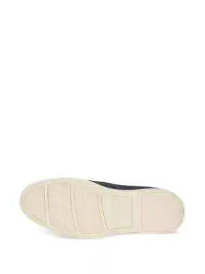 BALDININI Suede Penny Loafers With Contrast Trim