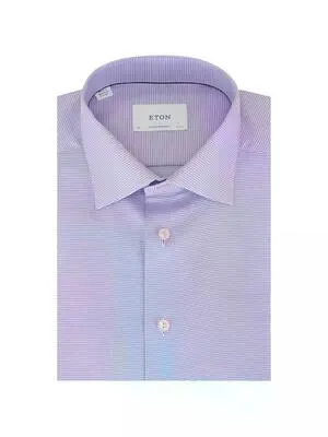 Eton Micro-pattern Shirt - Pink