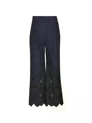 Veronica Beard Osborne Flared Trousers