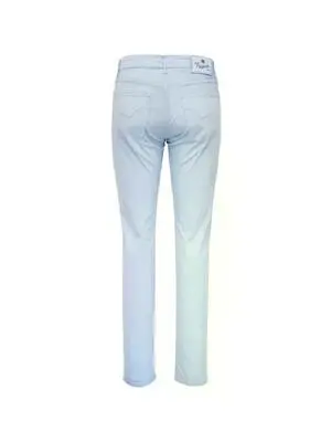 Marco Pescarolo Button Trousers - Blue