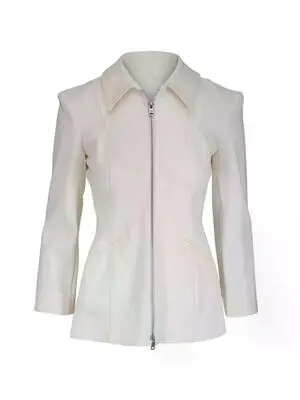 Veronica Beard Willis Fitted Zip Jacket