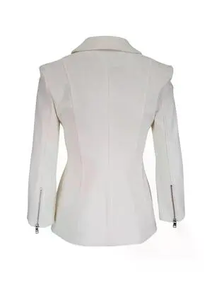 Veronica Beard Willis Fitted Zip Jacket