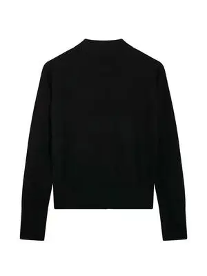 Max Mara Collared Buttoned Cardigan - Black