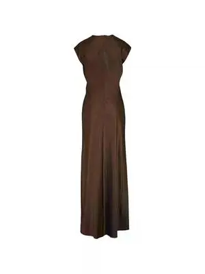 Veronica Beard Nelzy Gown - Brown