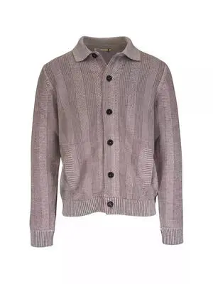 MAURIZIO BALDASSARI Buttoned Textured Cardigan