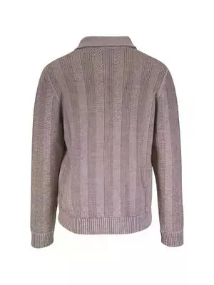 MAURIZIO BALDASSARI Buttoned Textured Cardigan