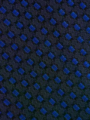 Zegna Patterned Necktie - Blue