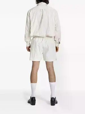 WILLY CHAVARRIA Textured Elasticated Shorts - Neutrals