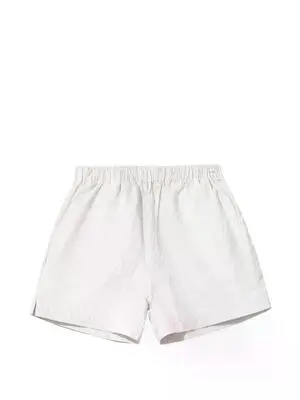 WILLY CHAVARRIA Textured Elasticated Shorts - Neutrals