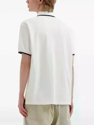 CHOCOOLATE Trimmed Embroidered Polo Shirt