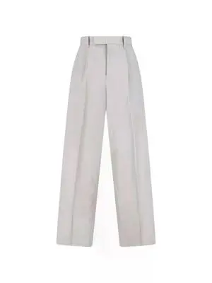 JIL SANDER Belt-loops Trousers - Grey