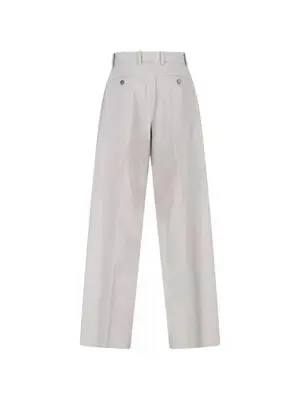 JIL SANDER Belt-loops Trousers - Grey