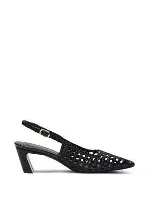 Stuart Weitzman Woven Pumps