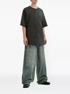 MUSIUM DIV. Embossed Short-sleeve T-shirt