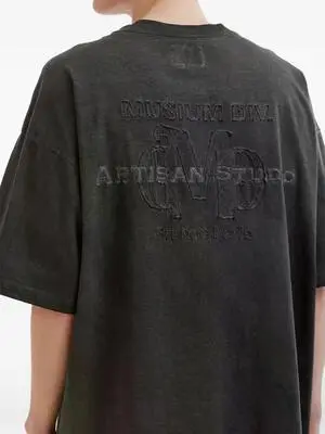 MUSIUM DIV. Embossed Short-sleeve T-shirt
