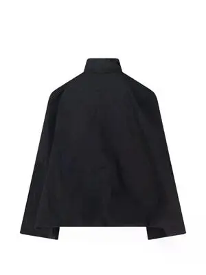 KIMONORAIN High-neck Jacket - Black