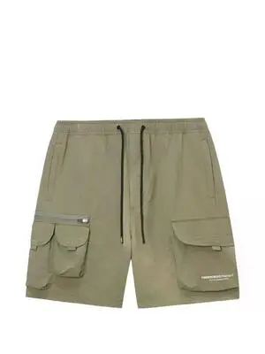 FINGERCROXX Cargo Pocket Shorts - Green