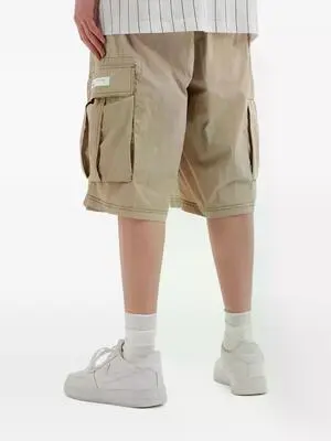 CHOCOOLATE Cargo Label Shorts - Neutrals