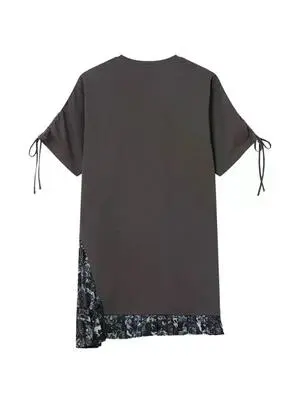 MUSIUM DIV. Tie-detail Pleated Dress