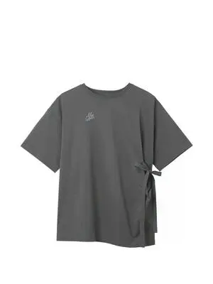 MUSIUM DIV. Graphic Tie T-shirt - Grey