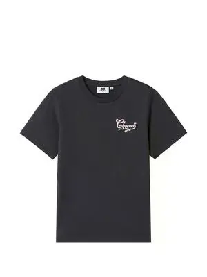 CHOCOOLATE Graphic Crewneck T-shirt - Grey