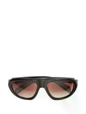 Prada Oversized Pilot Sunglasses - Brown