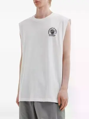 CHOCOOLATE Logo-print Tank - White