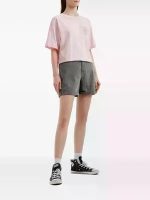 CHOCOOLATE Heart-detail Logo-print T-shirt - Pink