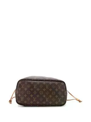 LOUIS VUITTON Neverfull Nm Monogram Canvas Mm Tote Bag - Brown
