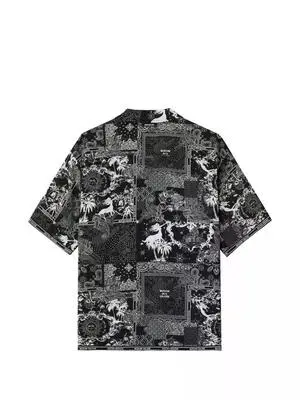 MUSIUM DIV. Short-sleeve Graphic-print Shirt