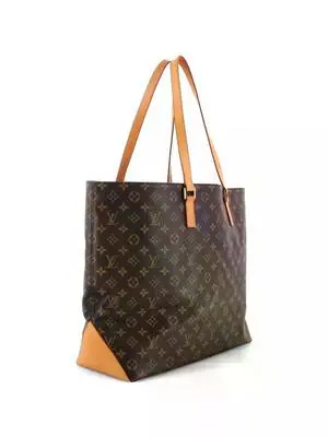 LOUIS VUITTON Cabas Alto Monogram Canvas Tote Bag - Brown